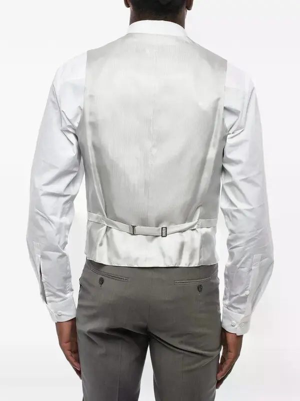 Corneliani Satin Welt-pocket Waistcoat