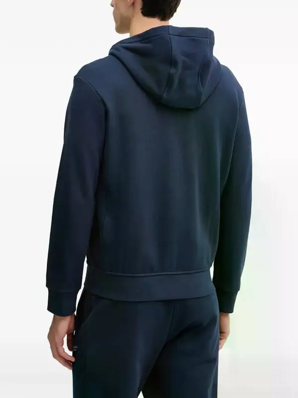Armani Exchange Logo-print Zip-up Hoodie