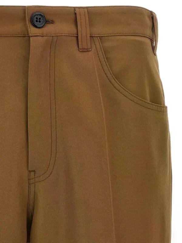 Marni Pressed-crease Trousers