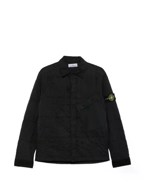 Stone Island 4100014 Ultralight Nylon Quilted-tc Coat Jacket
