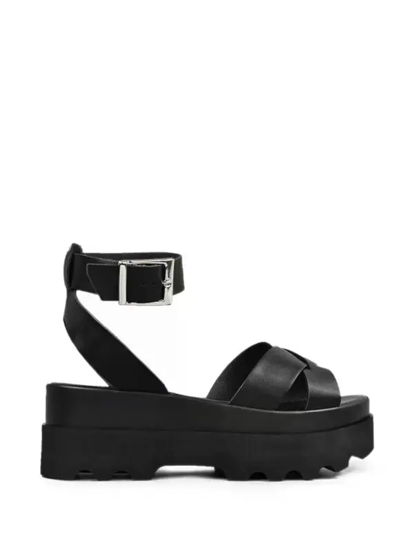 ALTERCORE Zoe Buckle-fastening Platform Sandals