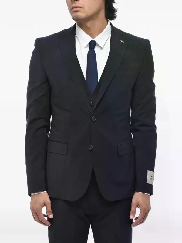 Corneliani Cc Collection Three-piece Single-breasted Suit