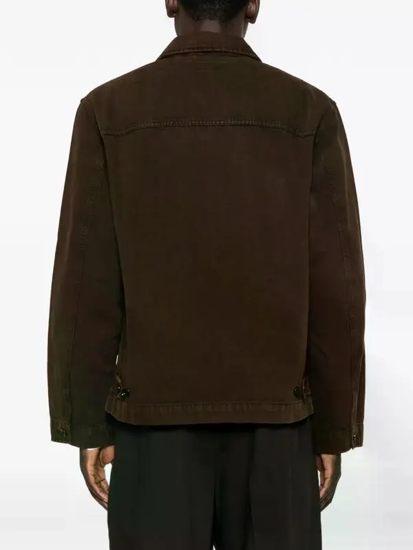 LEMAIRE Button-fastening Pocket Denim Jacket
