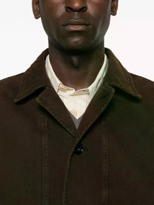 LEMAIRE Button-fastening Pocket Denim Jacket