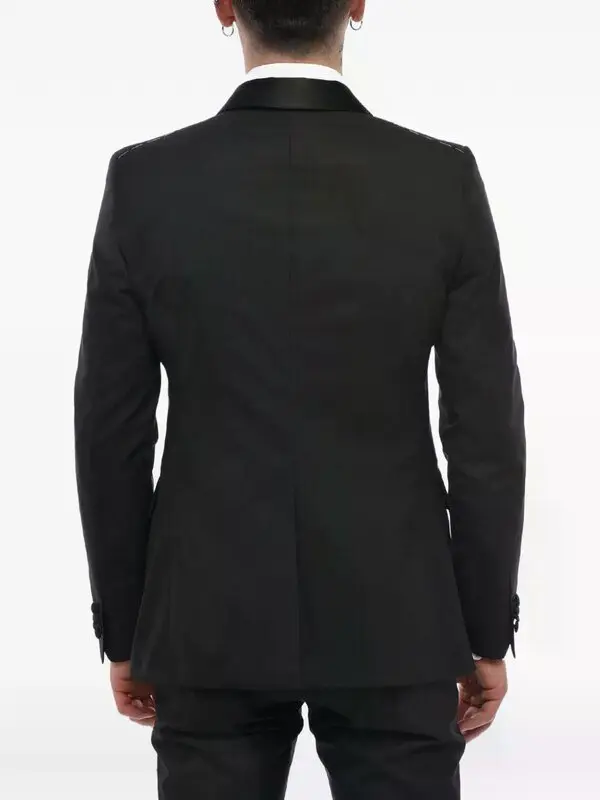 Corneliani Code Satin-lapel Double-breasted Suit