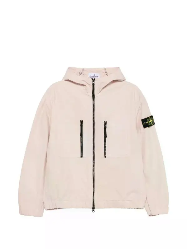 Stone Island Zip-fastening Hooded Jacket