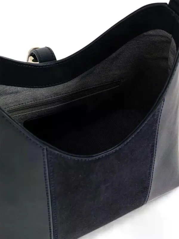 Furla Goccia Paneled Leather Shoulder Bag