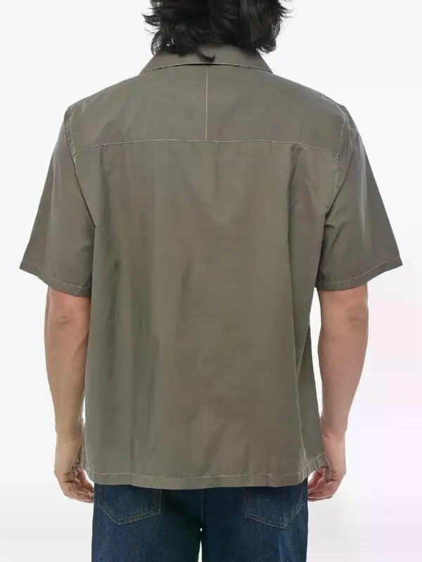 BERNER KUHL Contrast-stitch Short-sleeve Shirt