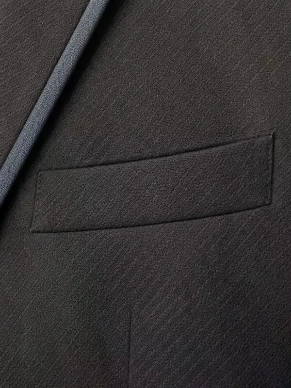 LUIGI BIANCHI MANTOVA Contrast-trim Notch-lapel Suit
