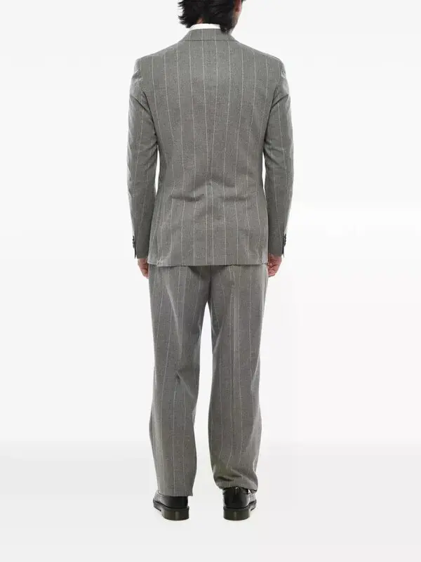 Corneliani Cc Collection Pinstripe Single-breasted Suit