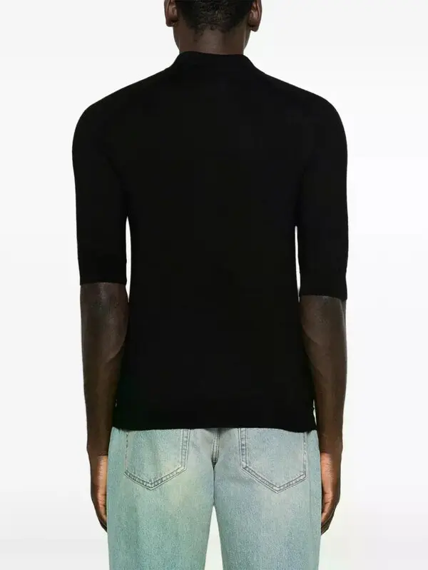 Versace 2000s Medusa Button-up Sweater