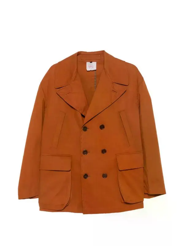 ROMEO GIGLI 1998 Double-breasted Cotton Coat