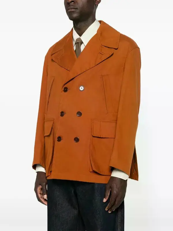 ROMEO GIGLI 1998 Double-breasted Cotton Coat
