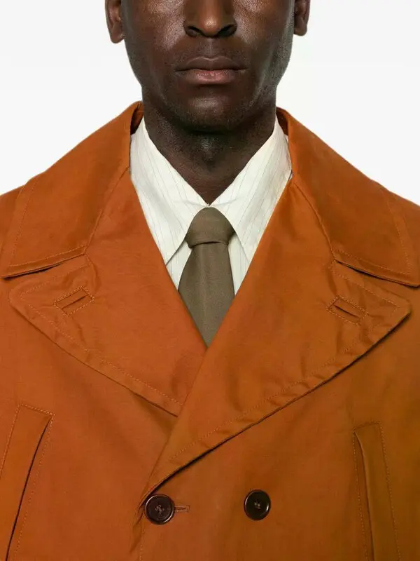 ROMEO GIGLI 1998 Double-breasted Cotton Coat