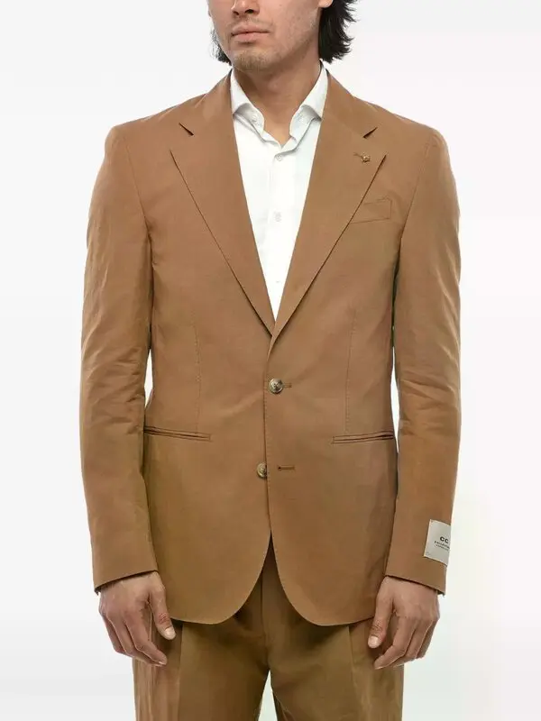 Corneliani Cc Collection Single-breasted Cotton-blend Suit