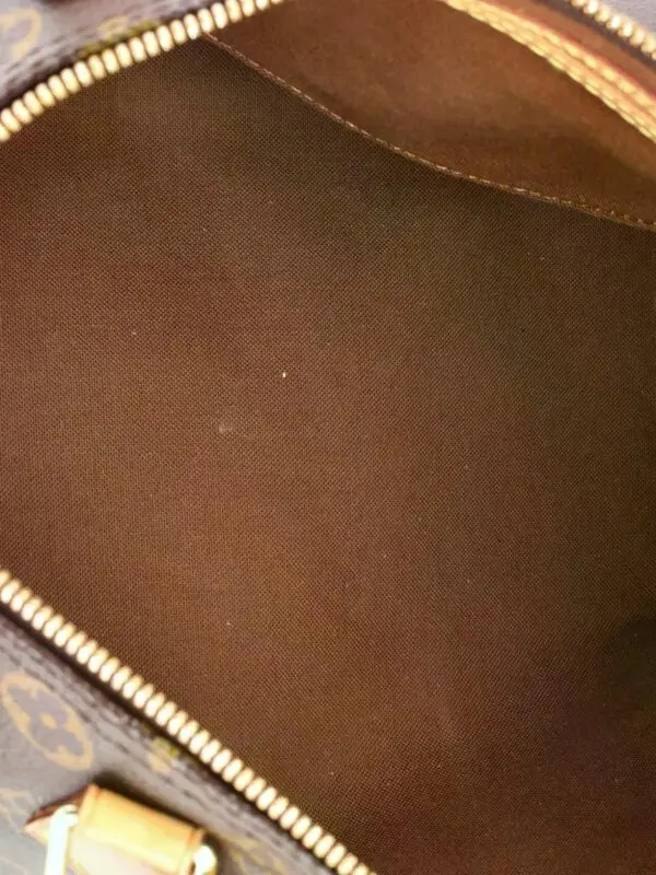LOUIS VUITTON Speedy Bandouliere Monogram Canvas Shoulder Bag - Brown