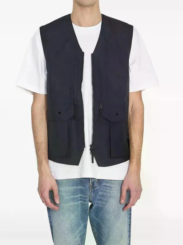 Stone Island Metal Lamina Poly Ripstop Utility Vest