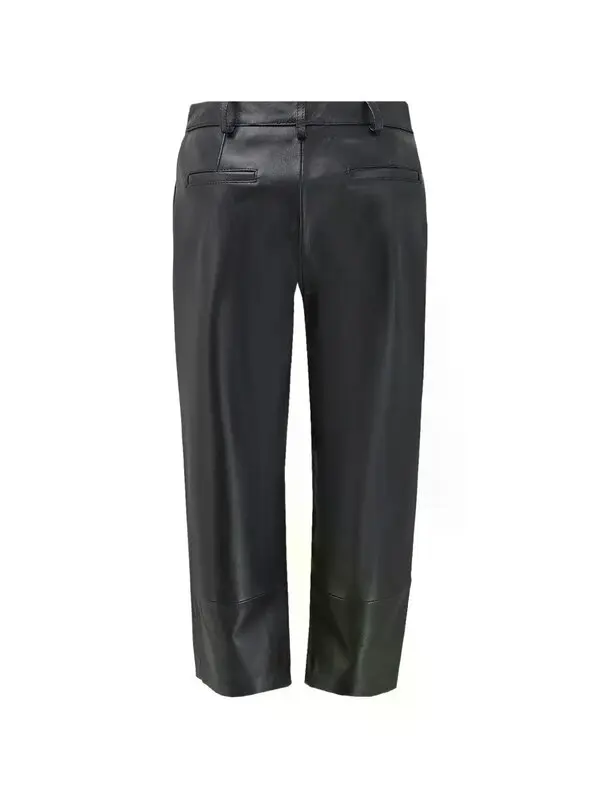 THE FRANKIE SHOP Lior Leather Capri Pants
