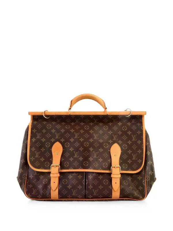 LOUIS VUITTON Monogram Canvas Sac Chasse Travel Bag