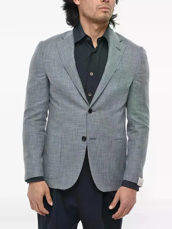 Corneliani Gate Houndstooth Blazer