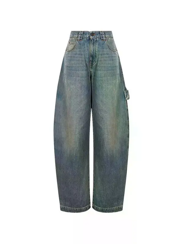 DARKPARK Faded Hammer-loop Jeans