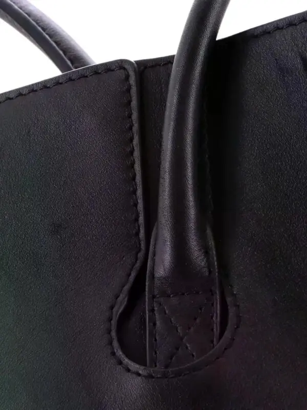 Balenciaga Bel Air Carry All Leather Tote Bag - Black