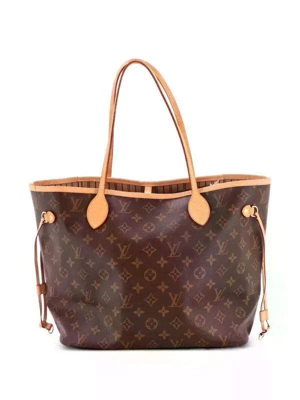 LOUIS VUITTON Monogram Canvas Tote Bag - Brown