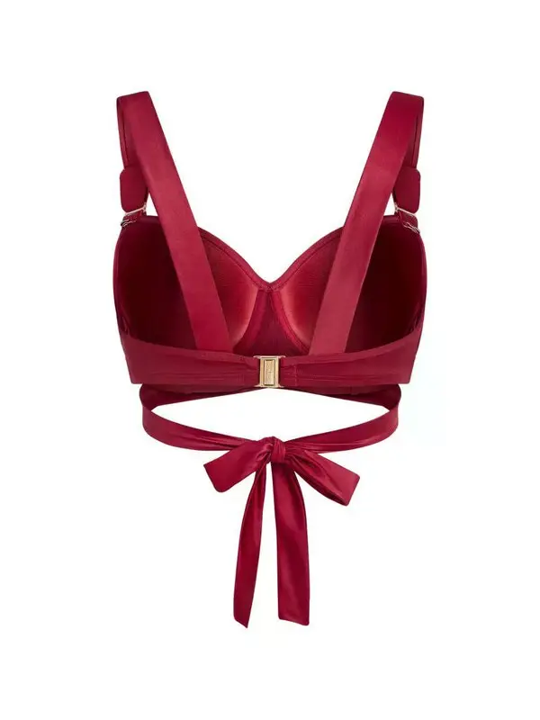 Marlies Dekkers Padded Plunge Balcony Bikini Top - Red