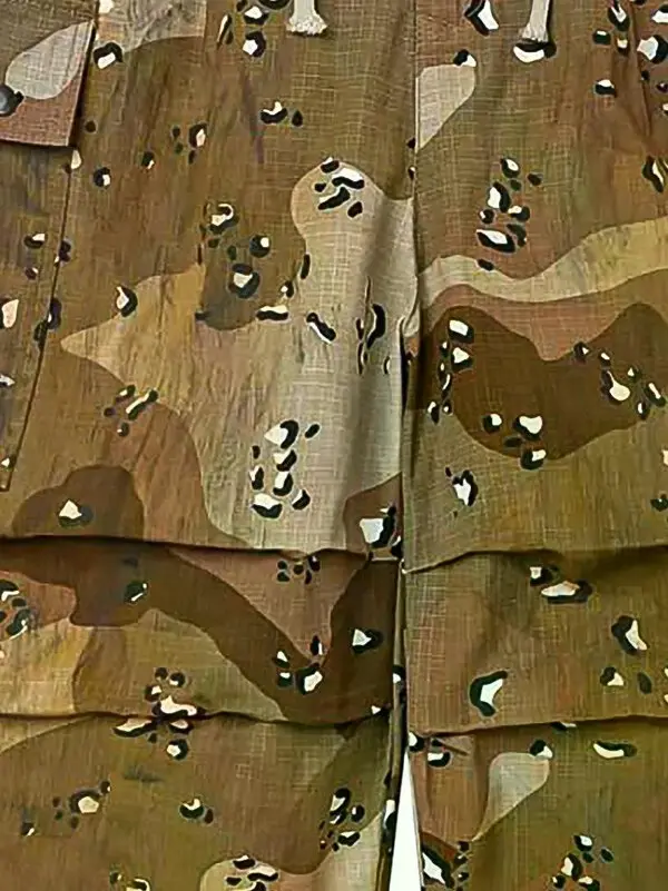 VALE FOREVER Rothsco Camouflage Cargo Pants With Drawstring Cuffs