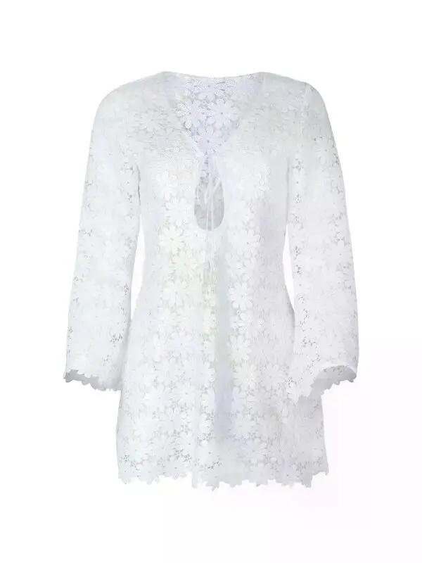 Waimari Seraphine Guipure-lace Mini Dress
