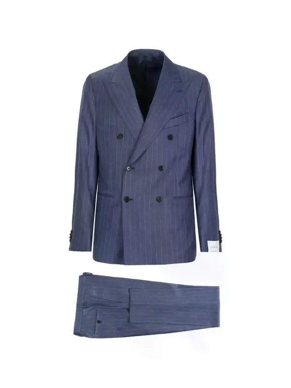 Caruso Pinstripe Double-breasted Suit