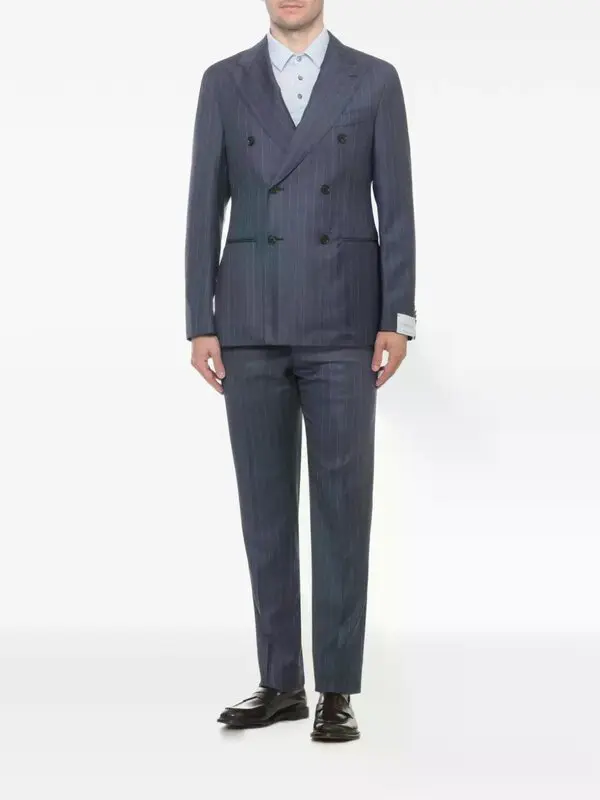 Caruso Pinstripe Double-breasted Suit