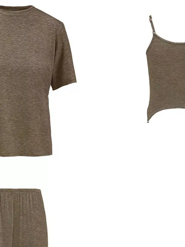 SEEN USERS Survival Pajamas Set - Brown