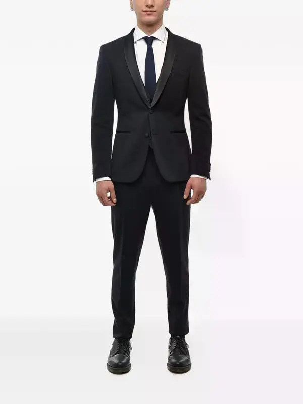 Corneliani Satin Shawl-lapel Three-piece Suit
