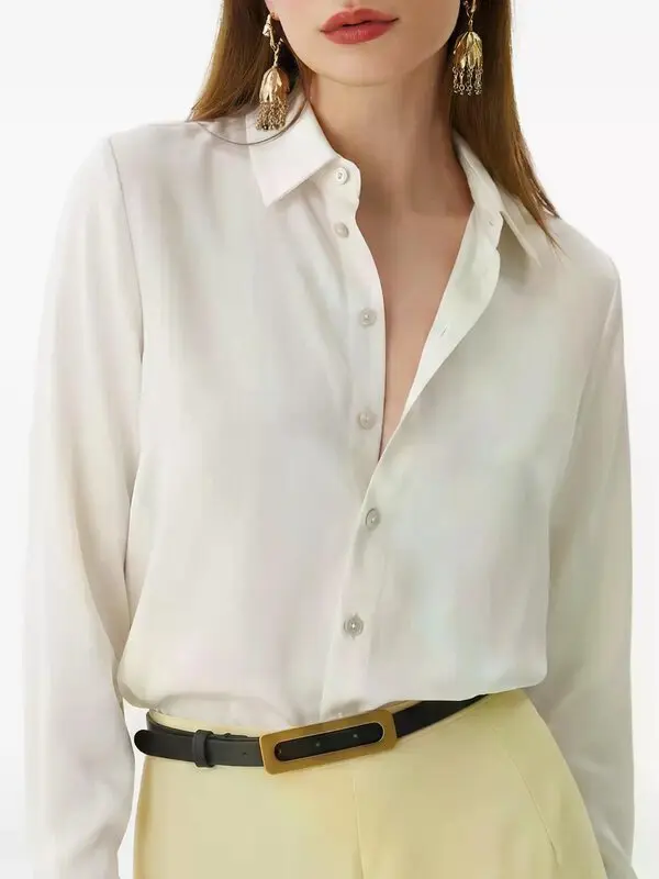 FRAMBOISE Fremont Silk Shirt