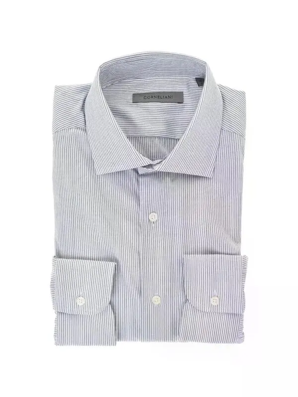 Corneliani Striped Cotton Shirt
