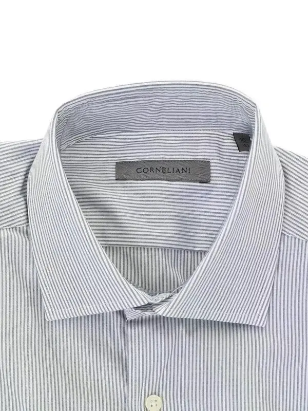 Corneliani Striped Cotton Shirt