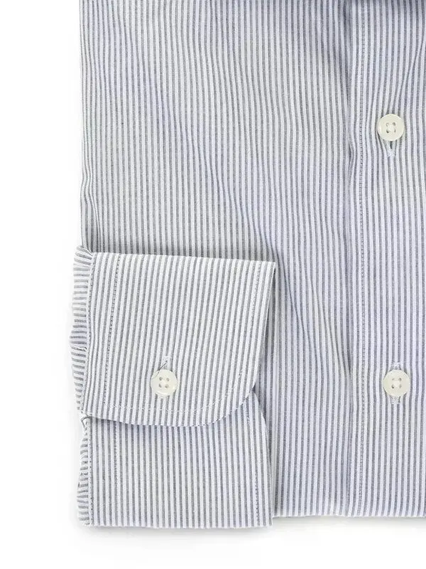 Corneliani Striped Cotton Shirt
