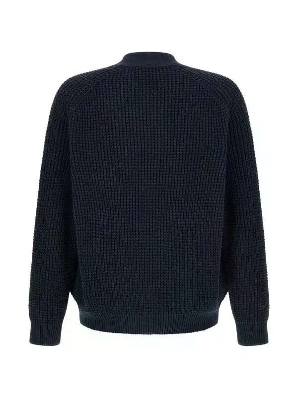 BOSS Honeycomb V-neck Cardigan