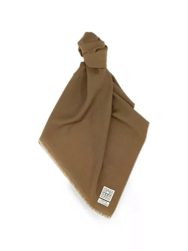 TOTEME Fringed Wool Scarf