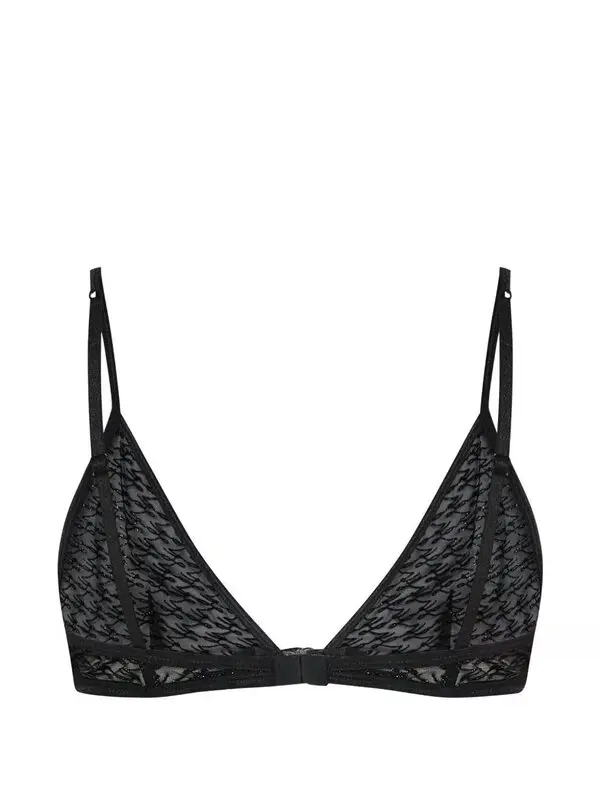 Karl Lagerfeld Autograph Mesh Triangle Bra