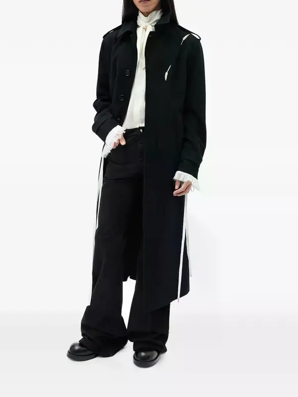 ANN DEMEULEMEESTER Runo Bow-tie Shirt