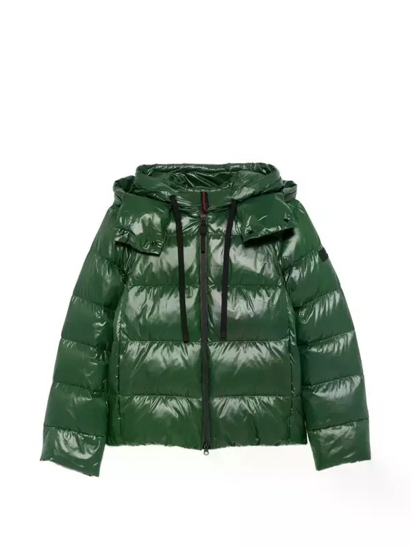 Peuterey Padded Hooded Jacket With Glossy Finish