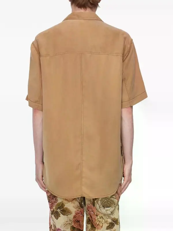 SONG FOR THE MUTE Short Sleeve Oversized Shirt