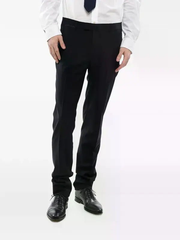 Corneliani Pressed-crease Tailored Trousers