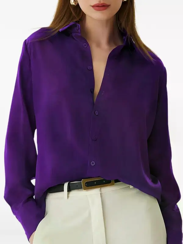 FRAMBOISE Fremont Silk Shirt