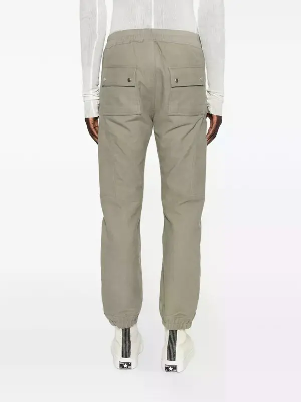 Rick Owens Heizer Zip-detail Trousers - Green