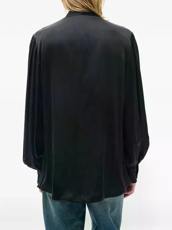 ANN DEMEULEMEESTER Runo Bow-tie Shirt