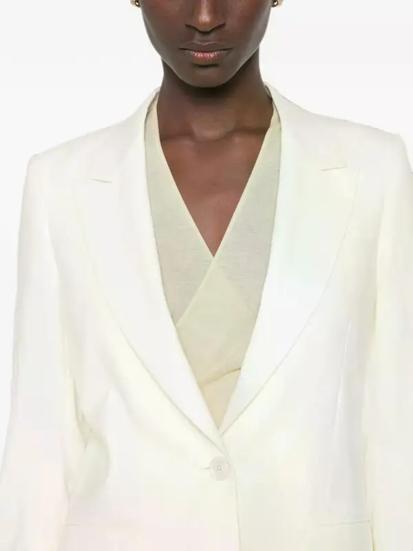 LARDINI Single-breasted Peak-lapel Blazer
