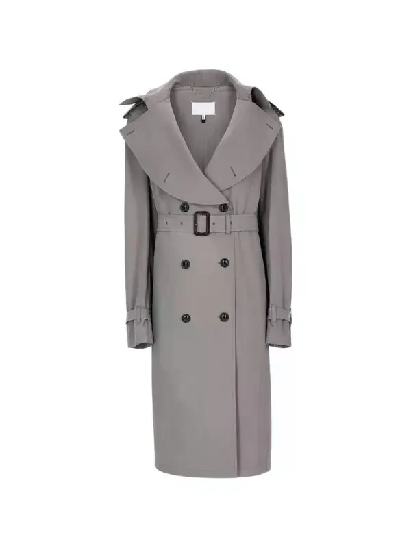 MAISON MARGIELA Double-breasted Belted Trench Coat